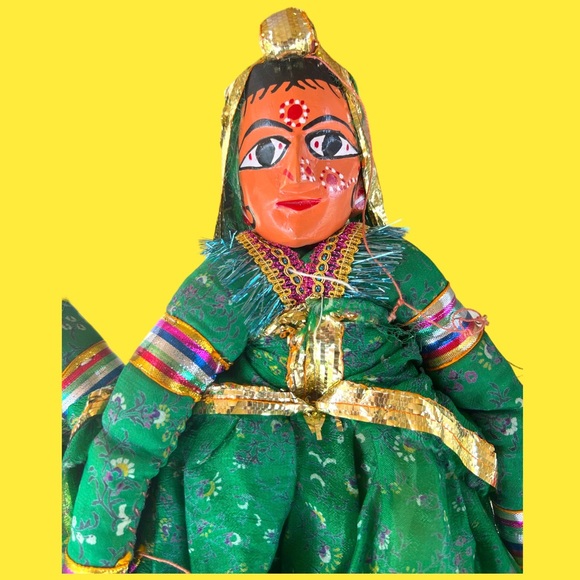 Handmade | Toys | Kathputli Of Rajasthan Marionettes Puppets Pungi Nath ...